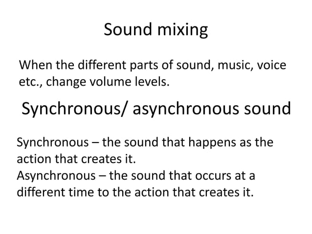 Sound key words | PPT