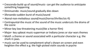 Sound | PPTX | Soundtracks, TV and Showtunes | Music