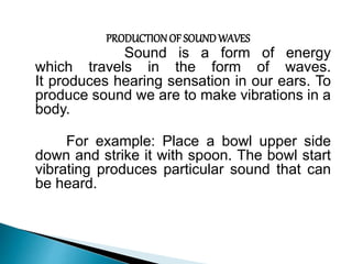 Sound ppt | PPTX