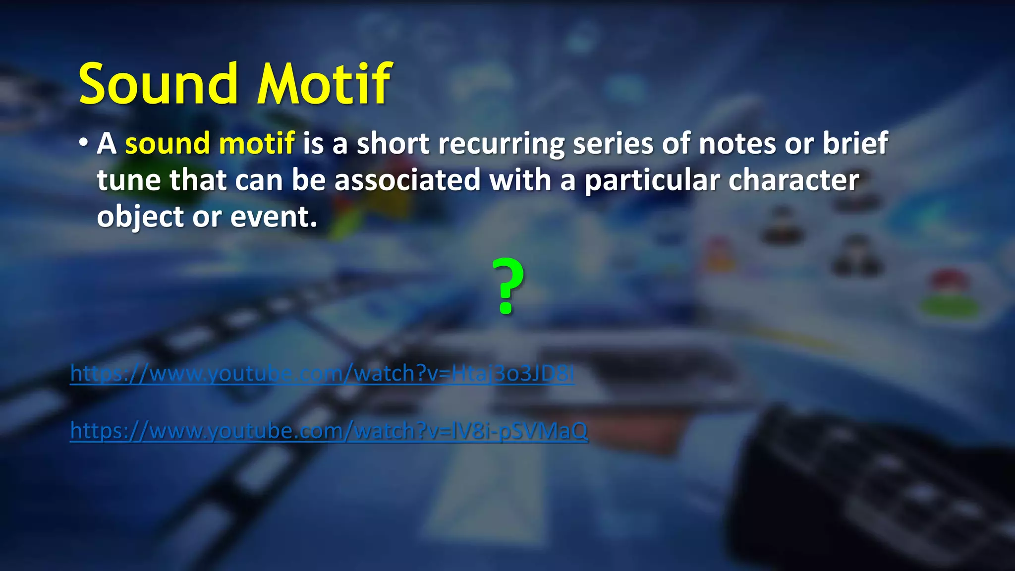 Introduction to Media Studies: Sound | PPTX