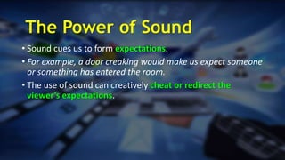 Introduction to Media Studies: Sound | PPTX