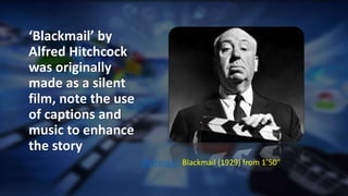 Introduction to Media Studies: Sound | PPTX | Soundtracks, TV and ...