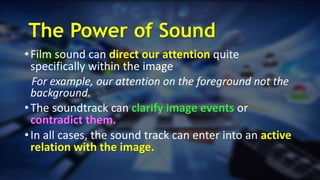 Introduction to Media Studies: Sound | PPTX