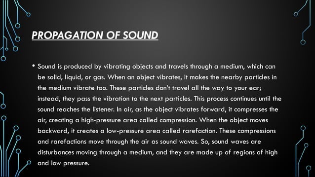 SCIENCE CHAPETR - SOUND FOR GRADE 9 STUDENTS | PPTX | Physics | Science