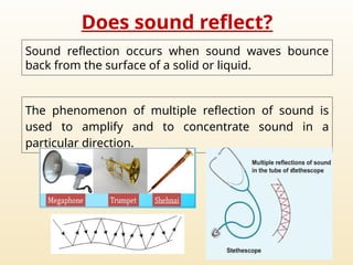 Sound.pptx sound is afprm of energy produced by vibrations | PPT