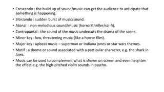 Sound media 102 | PPTX | Soundtracks, TV and Showtunes | Music