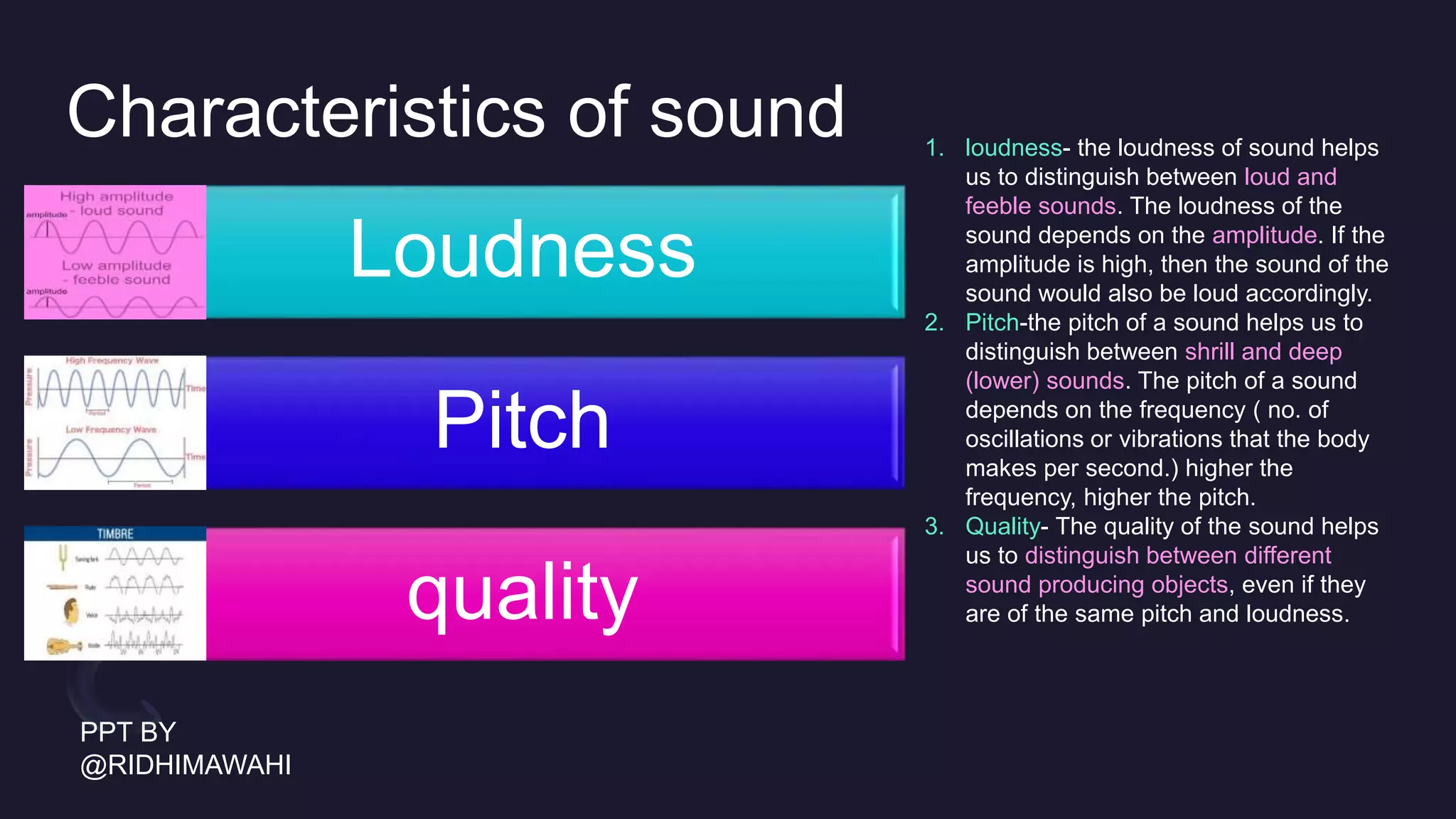 Sound physics | PPTX