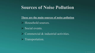 Sound Pollution | PPT