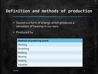 Sound 1 | PPT