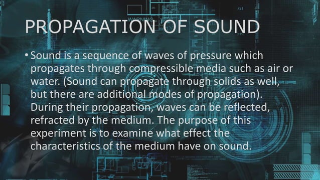 Sound for class 9 physics | PPTX | Digital Audio | Computer Software ...
