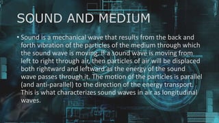 Sound for class 9 physics | PPTX