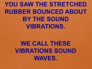 Sound…5th grade (teach) | PPTX