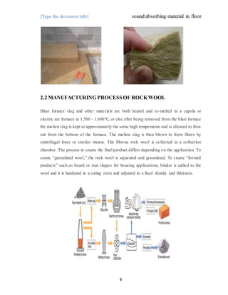 Sound absorbing material | DOCX