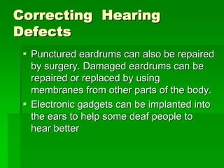 Sound and hearing | PPT