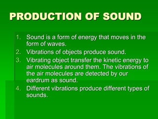 Sound and hearing | PPT