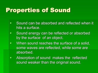 Sound and hearing | PPT