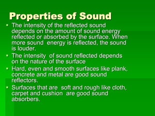 Sound and hearing | PPT