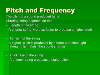 Sound and hearing | PPT
