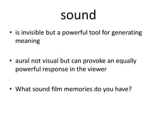 Sound and Meaning | PPT