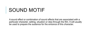 Sound and meaning | PPT