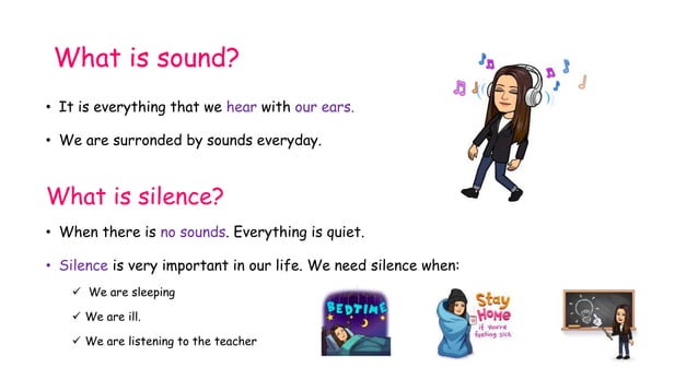 Sound and silence | PPT