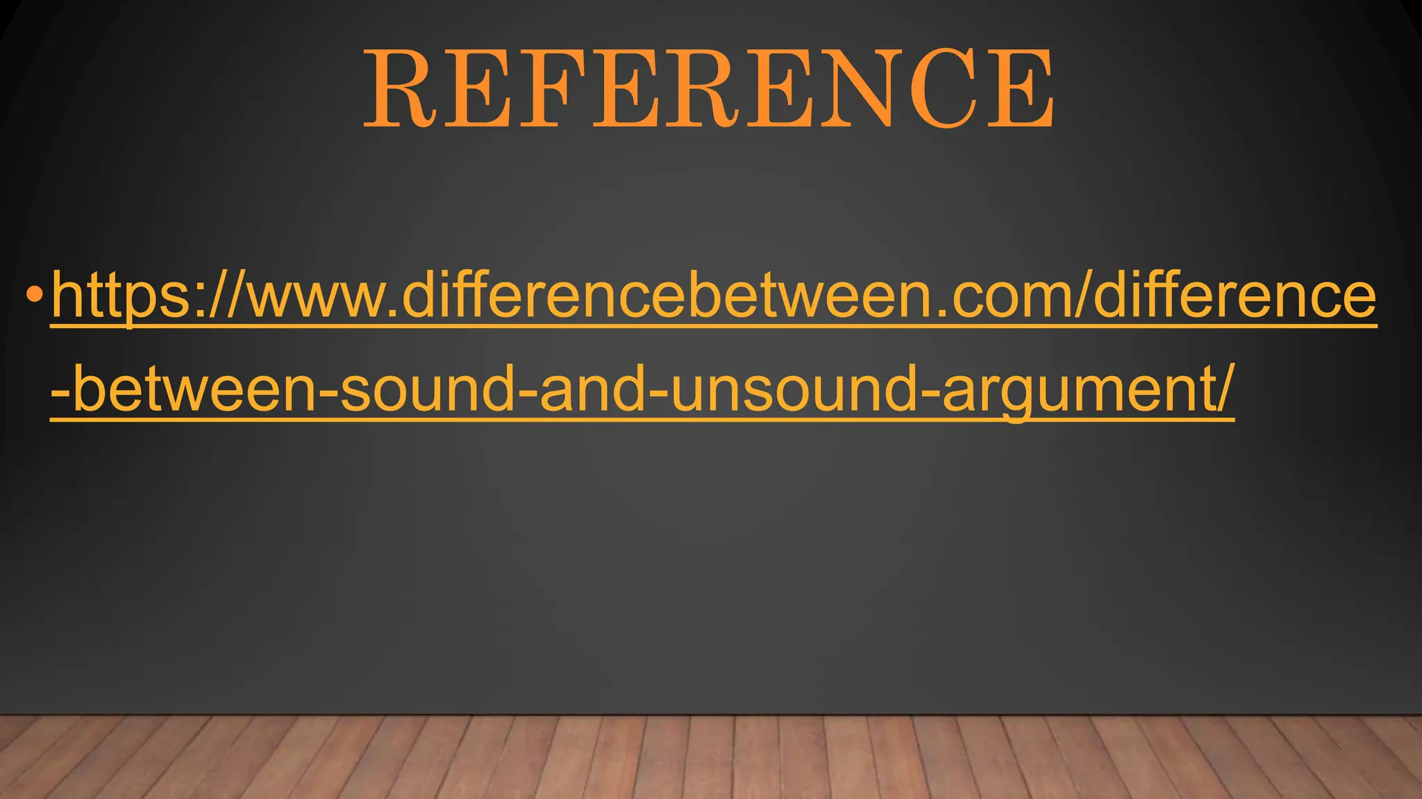 Logic Philosophy Sound and unsound argument | PPTX