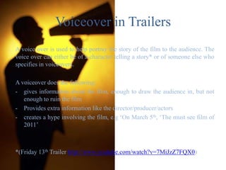 Sound and voiceover | PPT