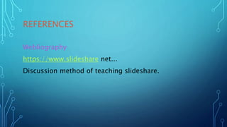 Discussion method | PPT