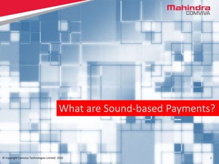 What Are Sound Based Payments | PPTX