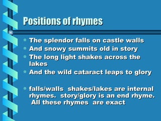 Sound Effects in Poetry | PPT