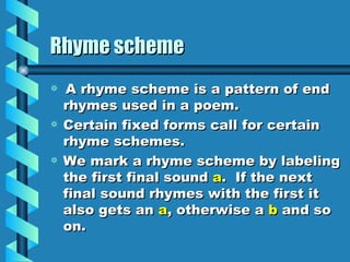 Sound Effects in Poetry | PPT