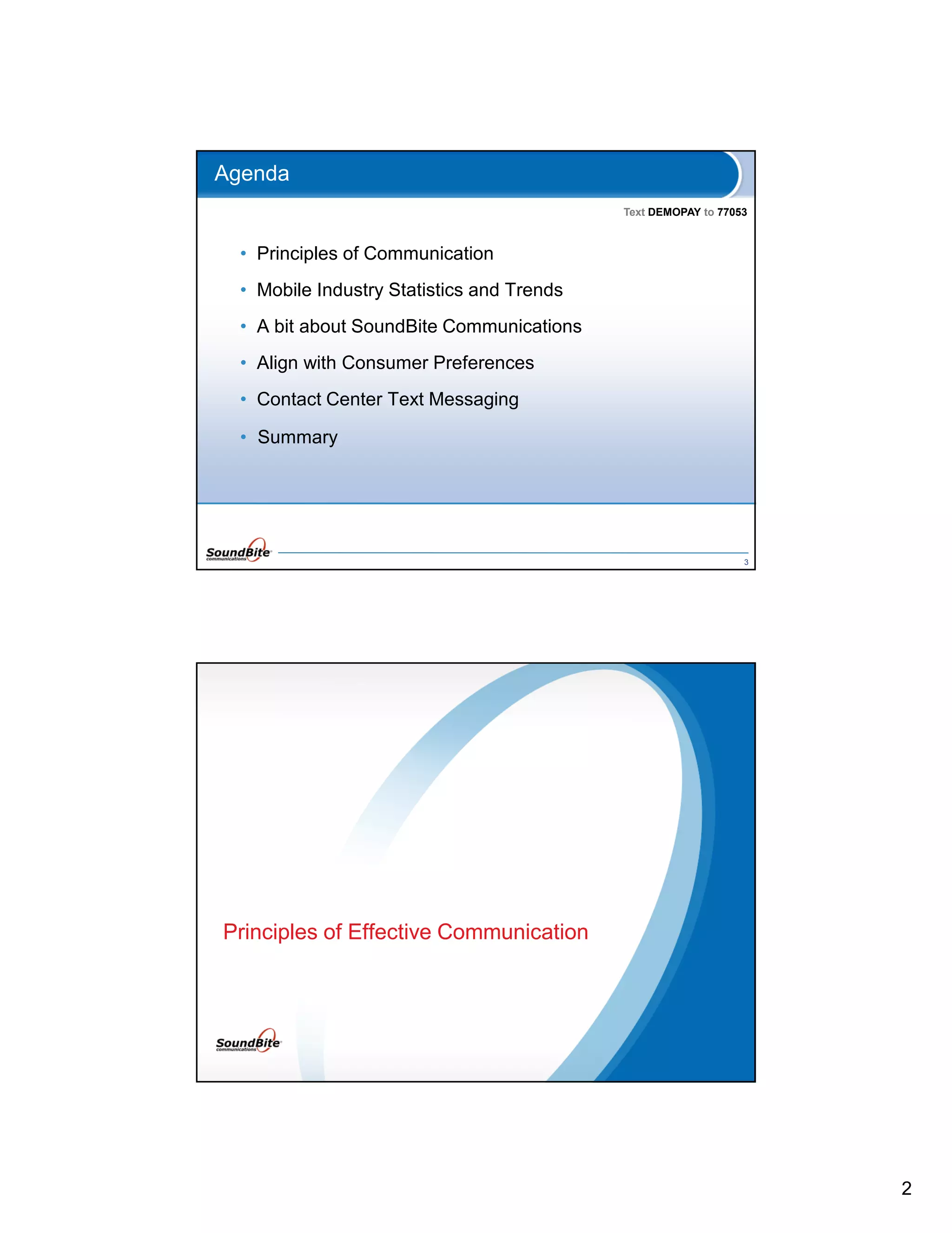 SoundBite presentation-for-neccf-08june2010 | PDF