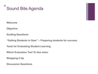 Sound bite presentation | PPTX