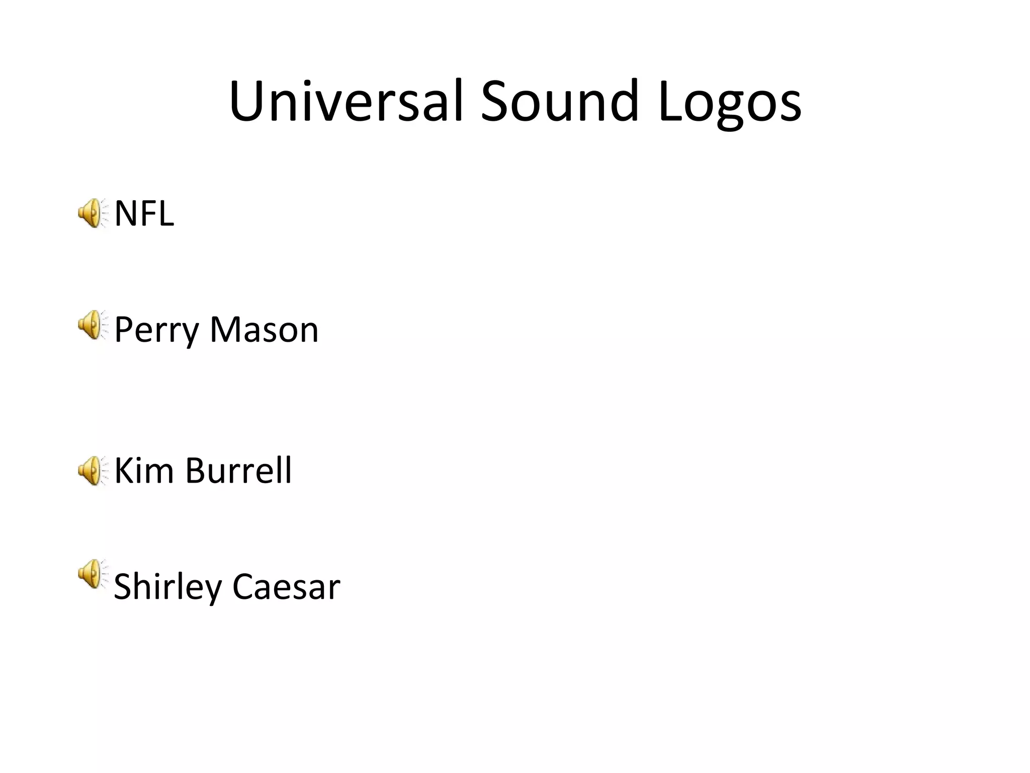 Sound Branding | PPT