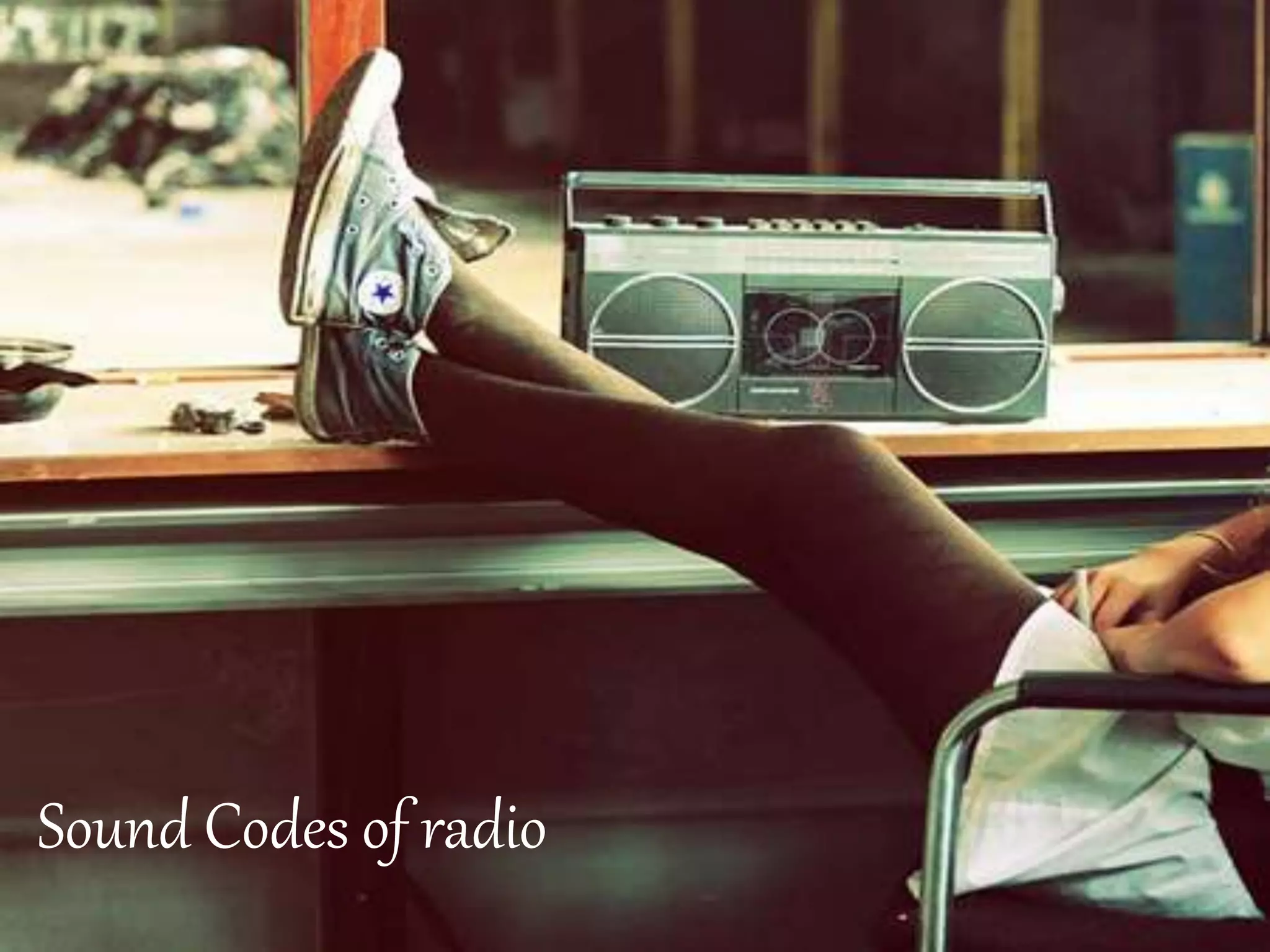 Sound codes of radio | PPT