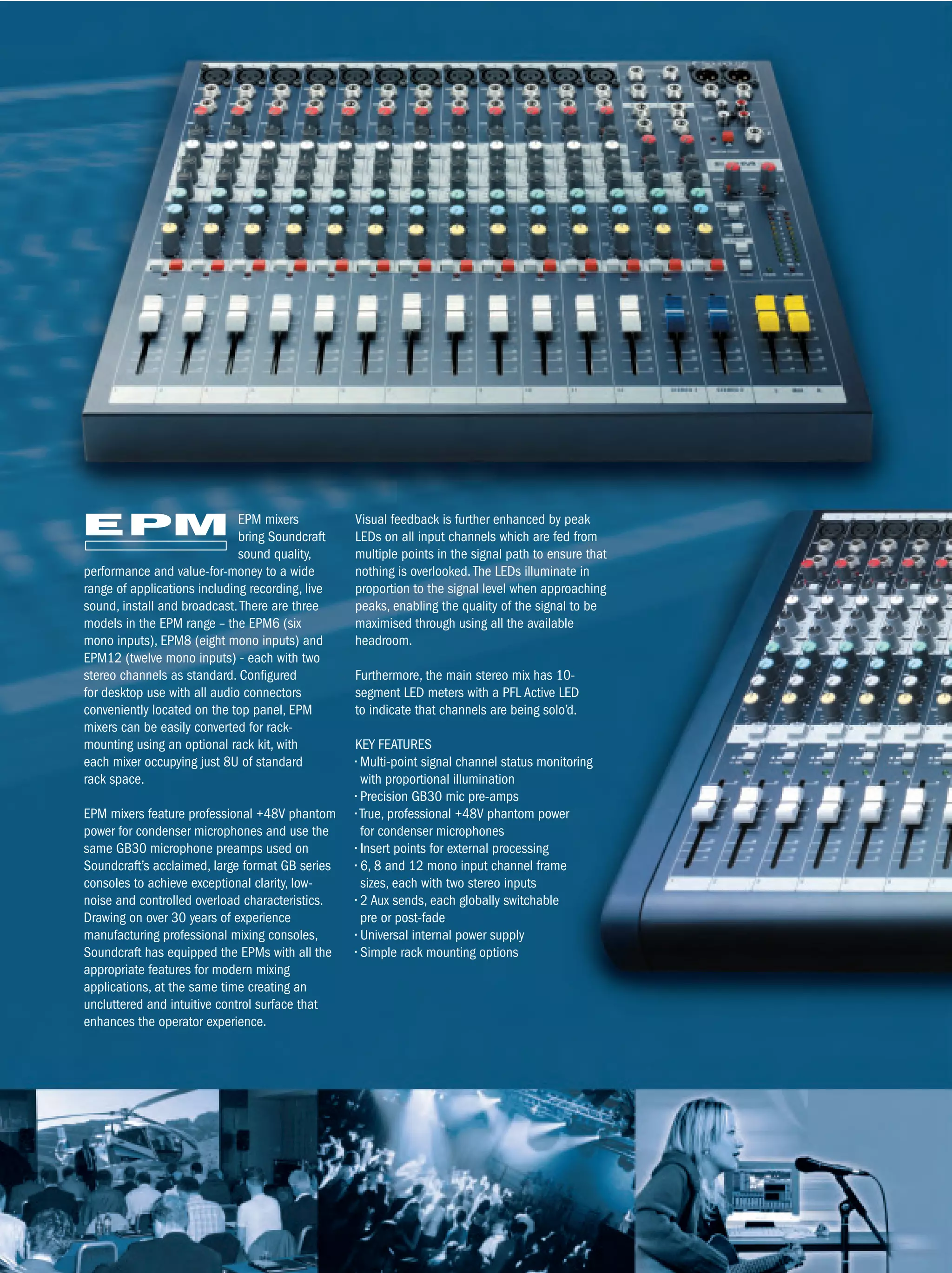 Soundcraft Epm Mpm | PDF