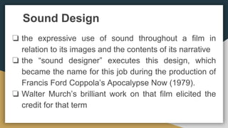 SOUND DESIGN ELEMENTS AND THEIR FUNCTIONS.pptx