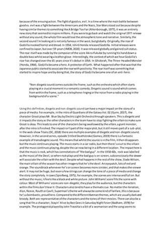 Sound design essay | DOCX