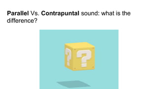 Sound Design theory recap | PPT