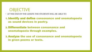 Sound device grade 7 lessons this lesson | PPTX