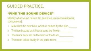 Sound device grade 7 lessons this lesson | PPT