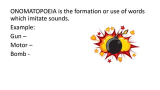 Sound devices; Idioms | PPTX