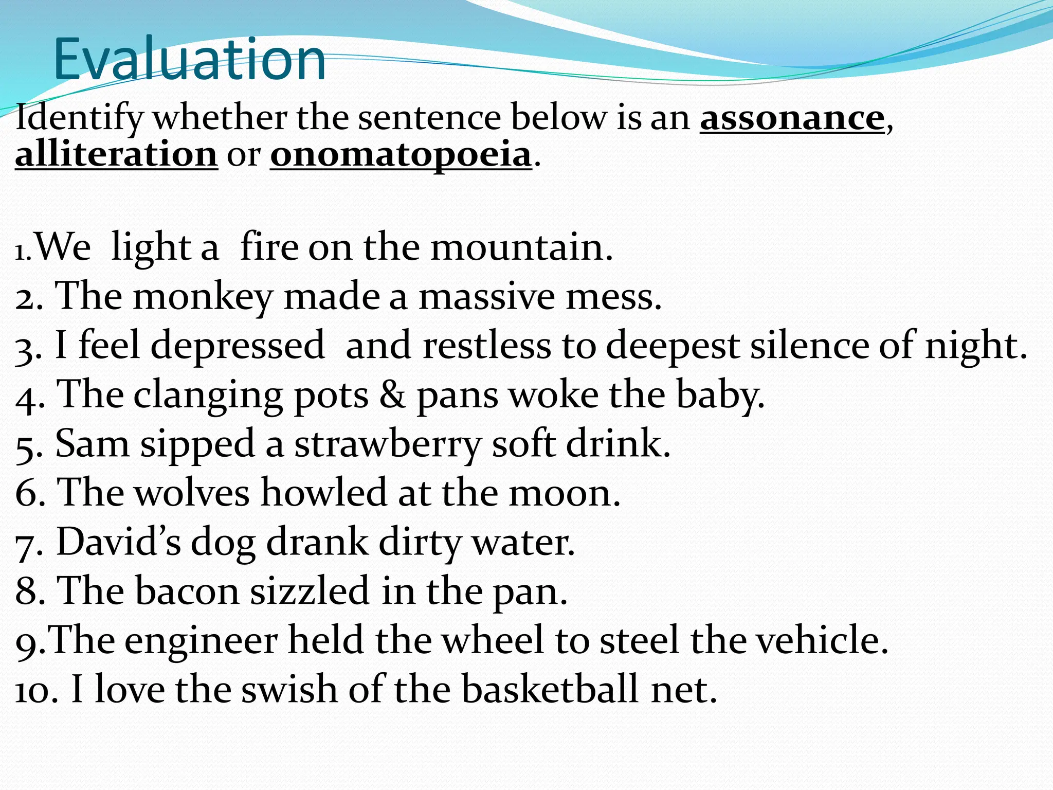 SOUND DEVICES (ONOMATOPEIA, ALLITERATION AND ASSONANCE.pptx