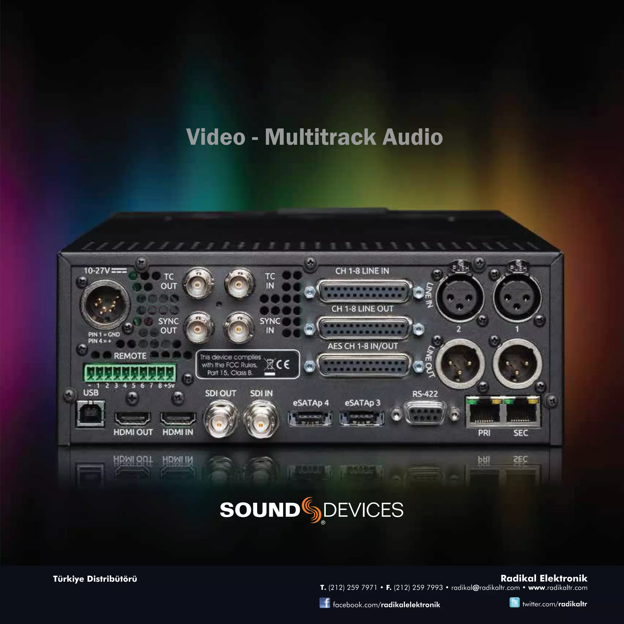 Sound devices pix260i | PDF