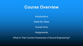Sound Engineering, What Does It Involve?.pptx