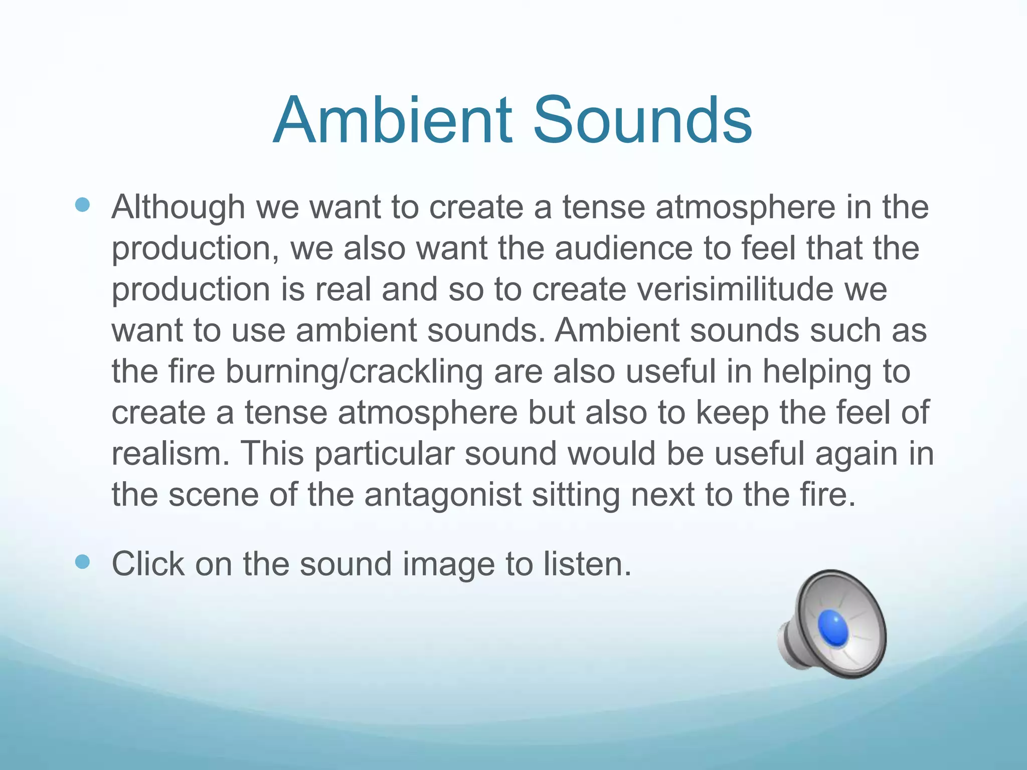 Sound examples | PPT