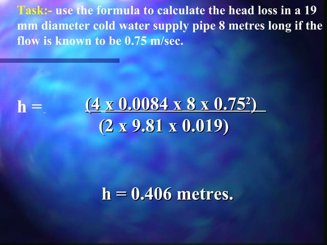 acoustics Sound Fluids Darcy formula | PPT