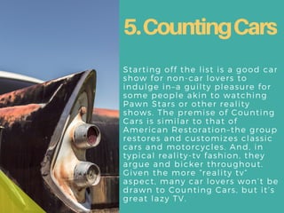 Carl Turnley | The Best Auto and Car TV shows | PPT