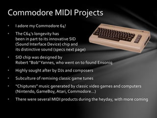 MIDI Mad Science and Mayhem (Soundhackers #5 "Controller Crazy") | PPTX