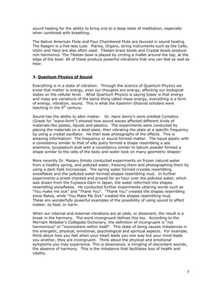 Sound healing presentation | PDF